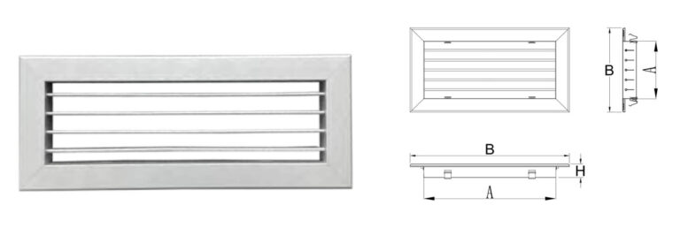 HVAC Single & Double Deflection Grille - HVAC Manufacturer - AIREVERPEAK